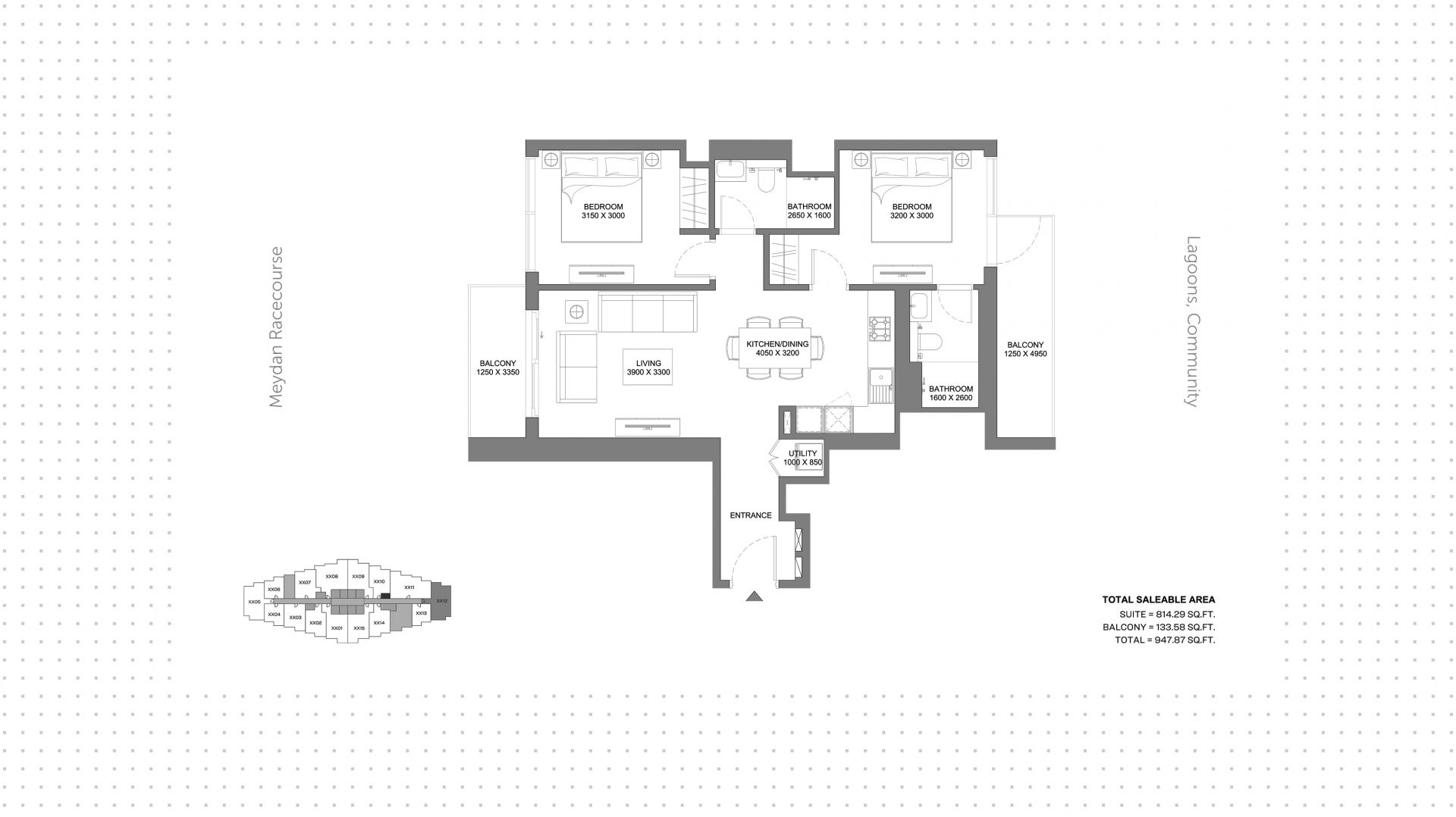 340 Riverside Crescent is the next tower of the Riverside Crescent ...
